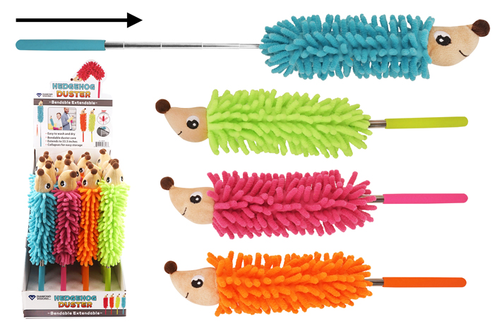 Hedgehog Extendable Microfiber Duster (Flexible) (33") - Diamond ...
