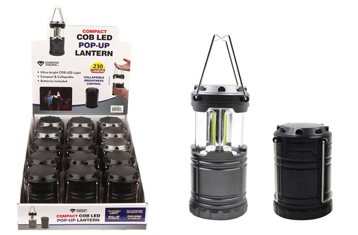 Mini Pop-Up COB LED Lantern - Diamond Visions, Inc.