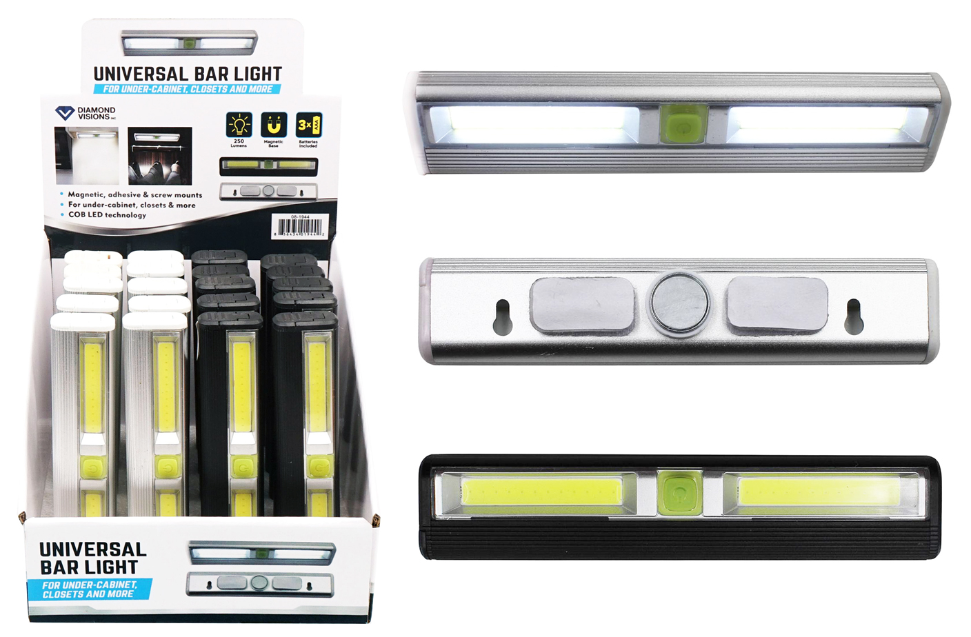 Universal COB LED Bar Light (7") - Diamond Visions, Inc.