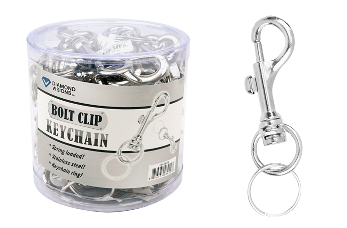 Bolt Clip Keychain - Diamond Visions, Inc.