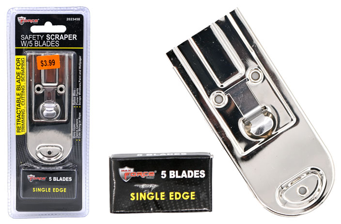 Safety Scraper with Blades - Diamond Visions, Inc.
