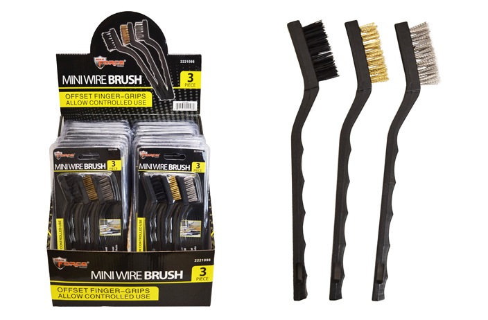 Mini Wire Brush Set (3 PC) - Diamond Visions, Inc.