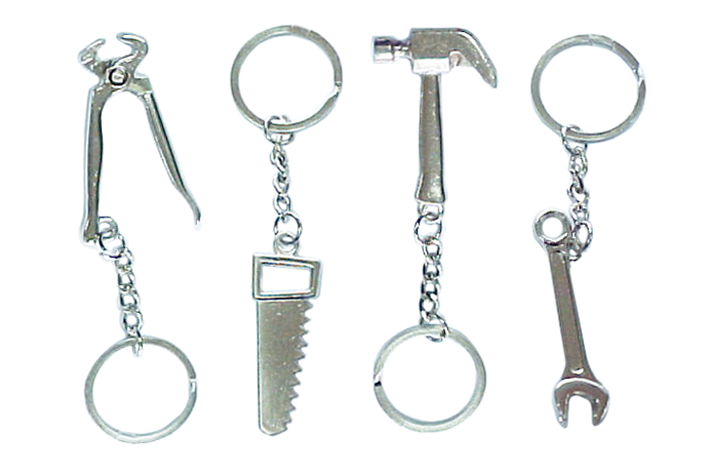 Tool Keychain (Metal) (Asst.) - Diamond Visions, Inc.