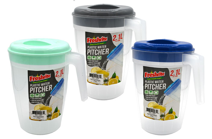 Plastic Pitcher with Lid (71 oz.) - Diamond Visions, Inc.