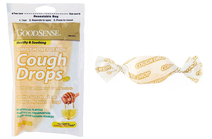 Cough Drops (Honey Lemon) (30 CT) - Diamond Visions, Inc.
