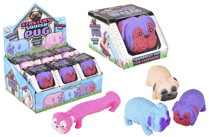 Squish Pug (Gel) 3.25") - Diamond Visions, Inc.