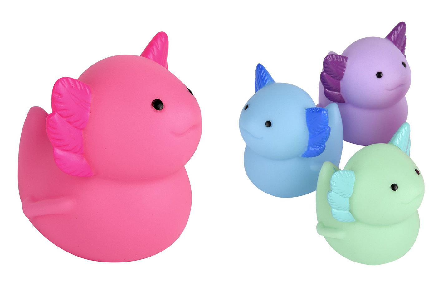 Rubber Duckie (Axolotl) (2") (No UPC) - Diamond Visions, Inc.